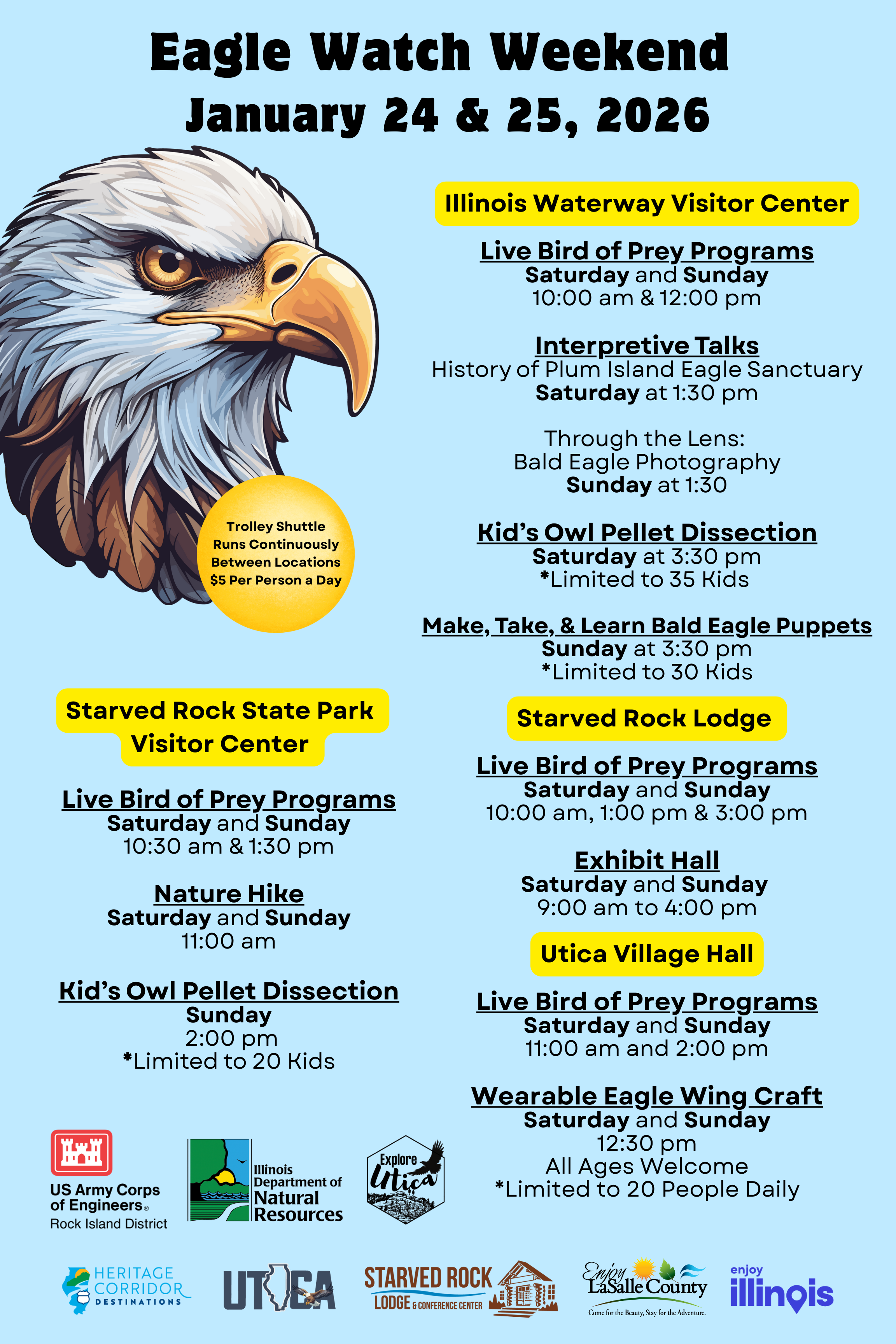 Eagle Watching on the Illinois River